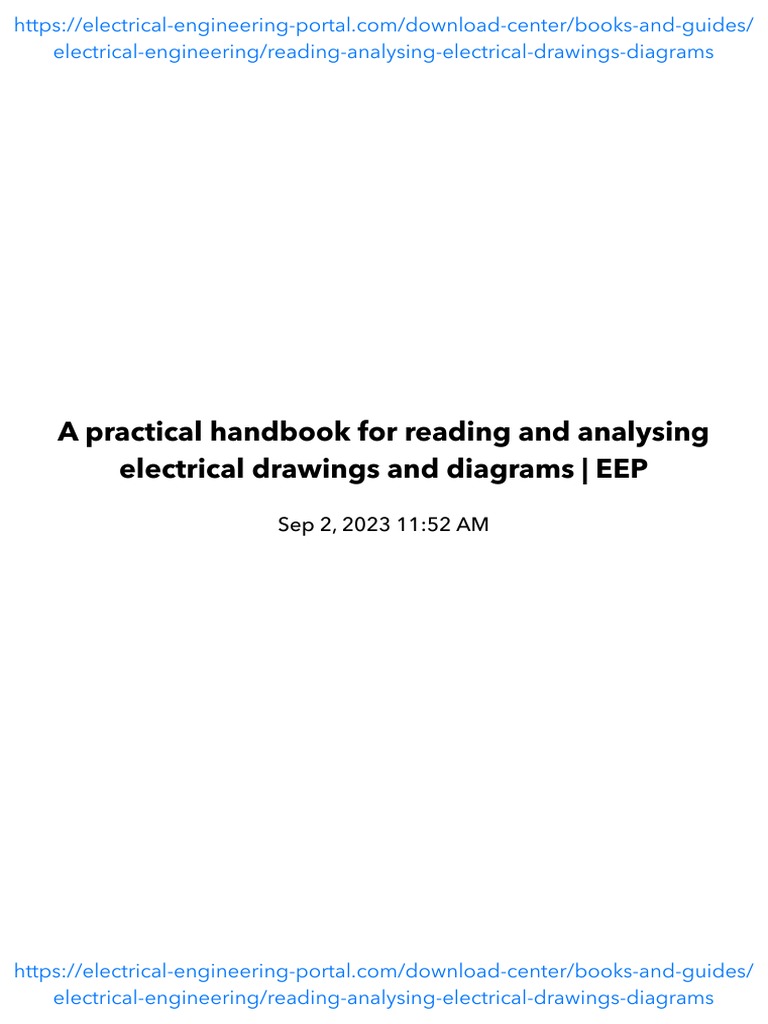 Electrical Drawings Analysis Guide | PDF | Technology & Engineering