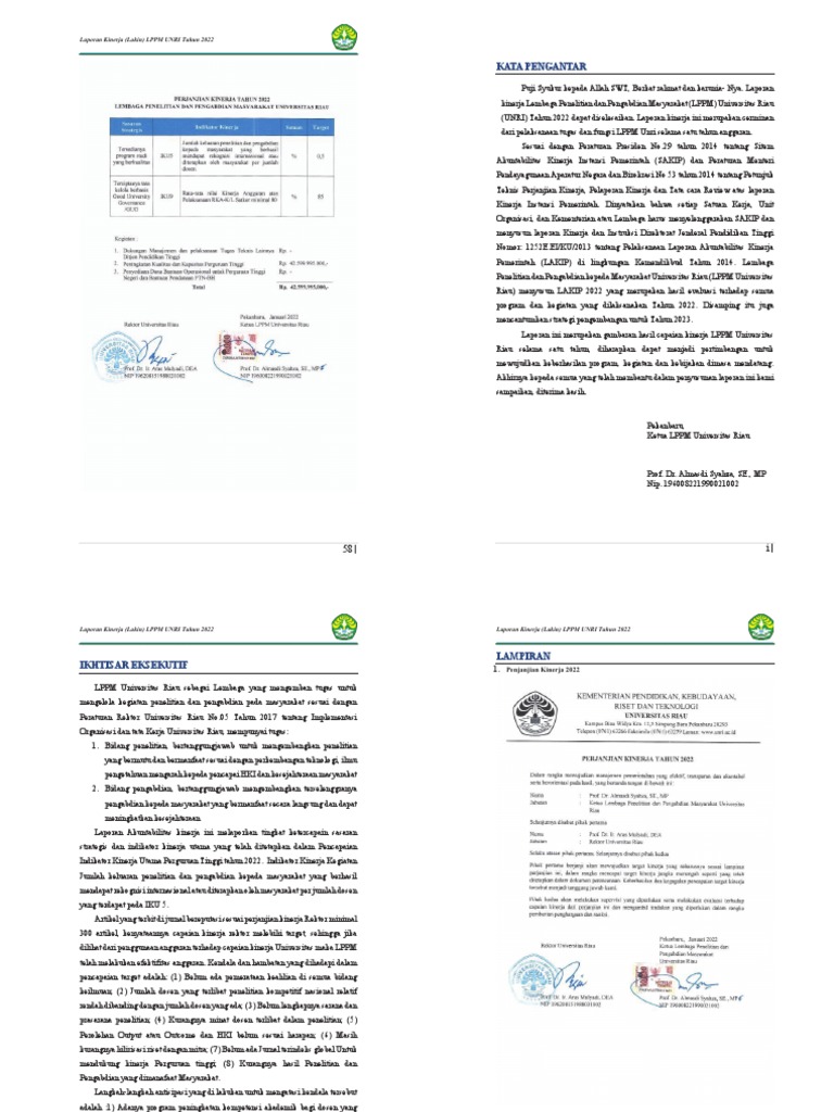 ISI LAKIN LPPM 2022 - Cetak Rangkap 5 (Book) AP 120 GR | PDF