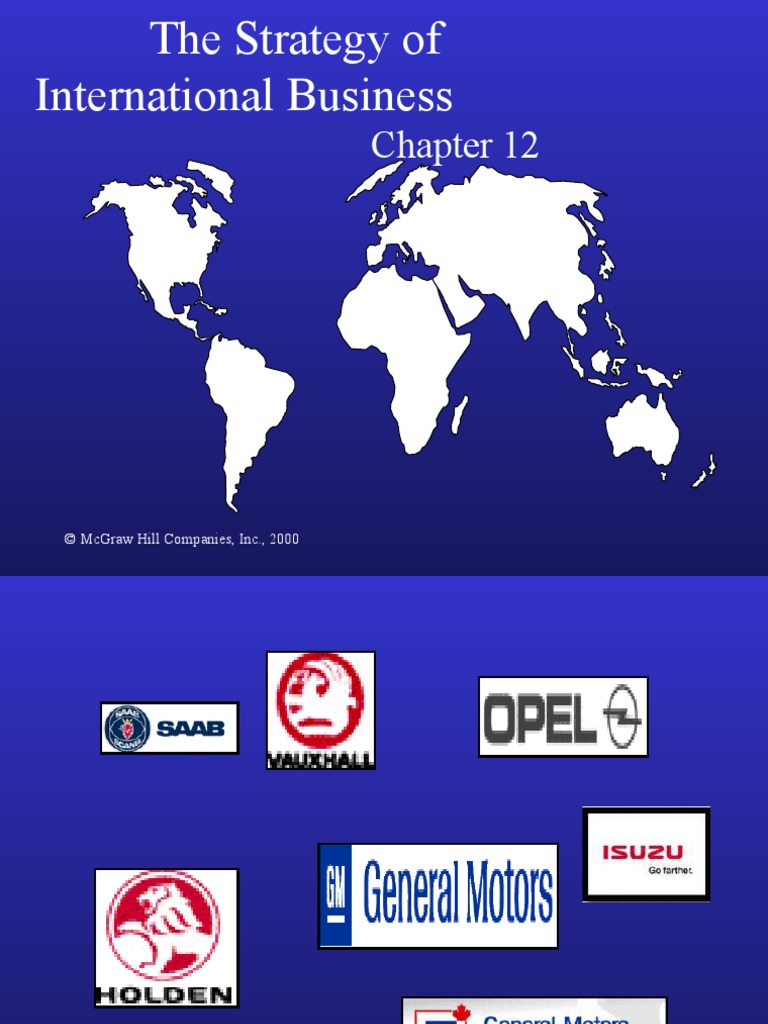 International Business Strategy Guide | PDF | Marketing | Demand