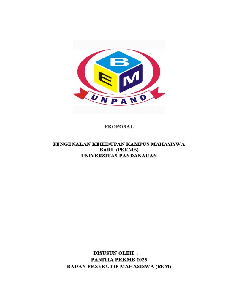 PROPOSAL PKKMB 2023 | PDF