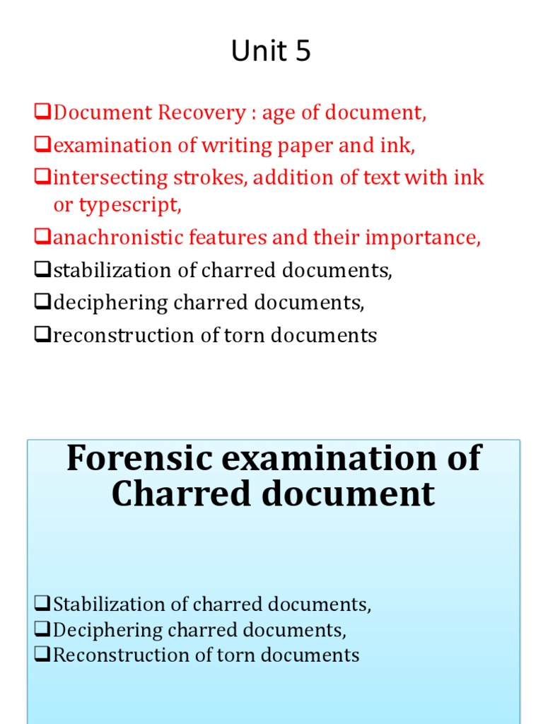 Charred Document | Download Free PDF | Ultraviolet | Fluorescence