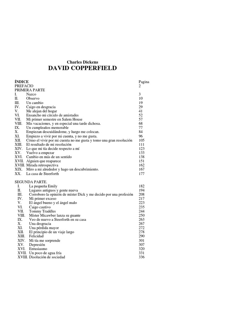 Charles Dickens - David Copperfield | PDF