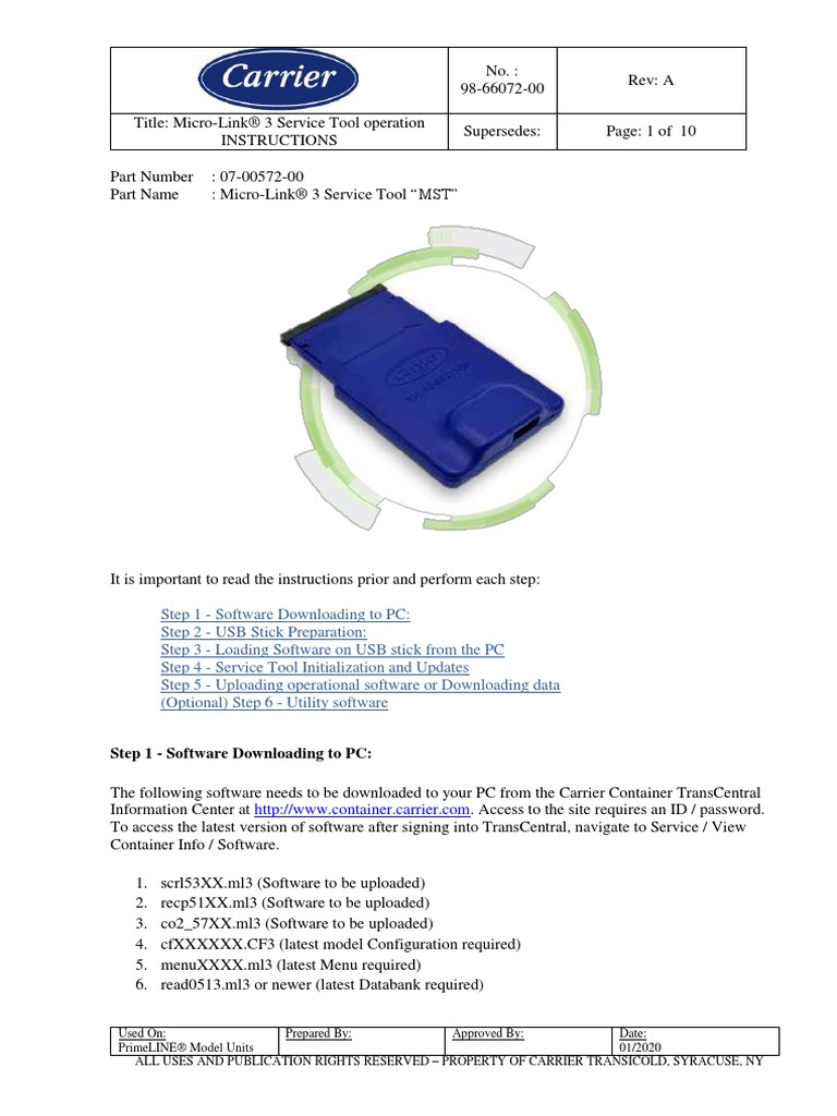 MST Instructions 2020 | PDF | Usb Flash Drive | File System