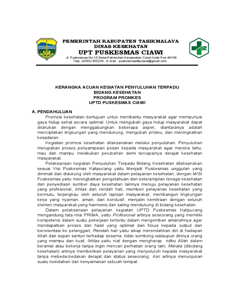 Kak Penyuluhan Terpadu | PDF