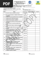 DG Checklist | PDF | Manufactured Goods | Electricity