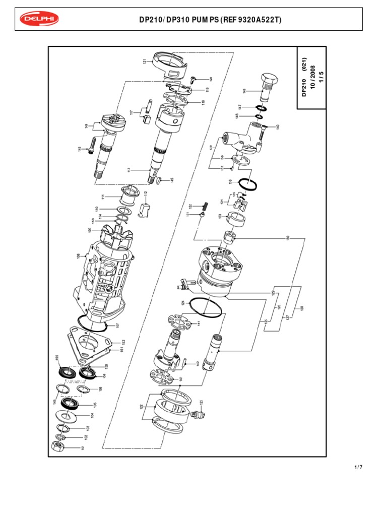 9320A522T Parts Catalog | PDF | Pump | Valve
