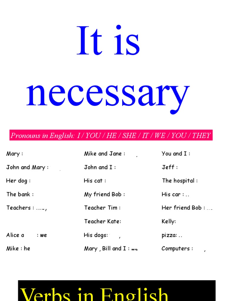 01- Basic Verbs 1 | PDF
