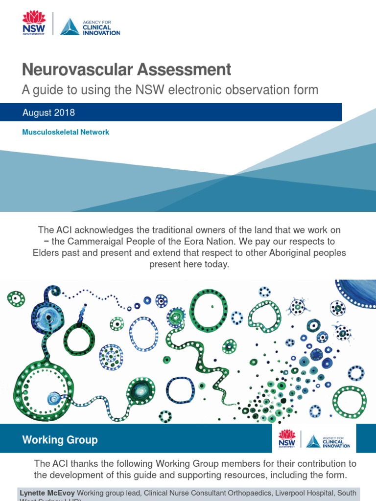 Neurovascular Assessment Guidelines | PDF
