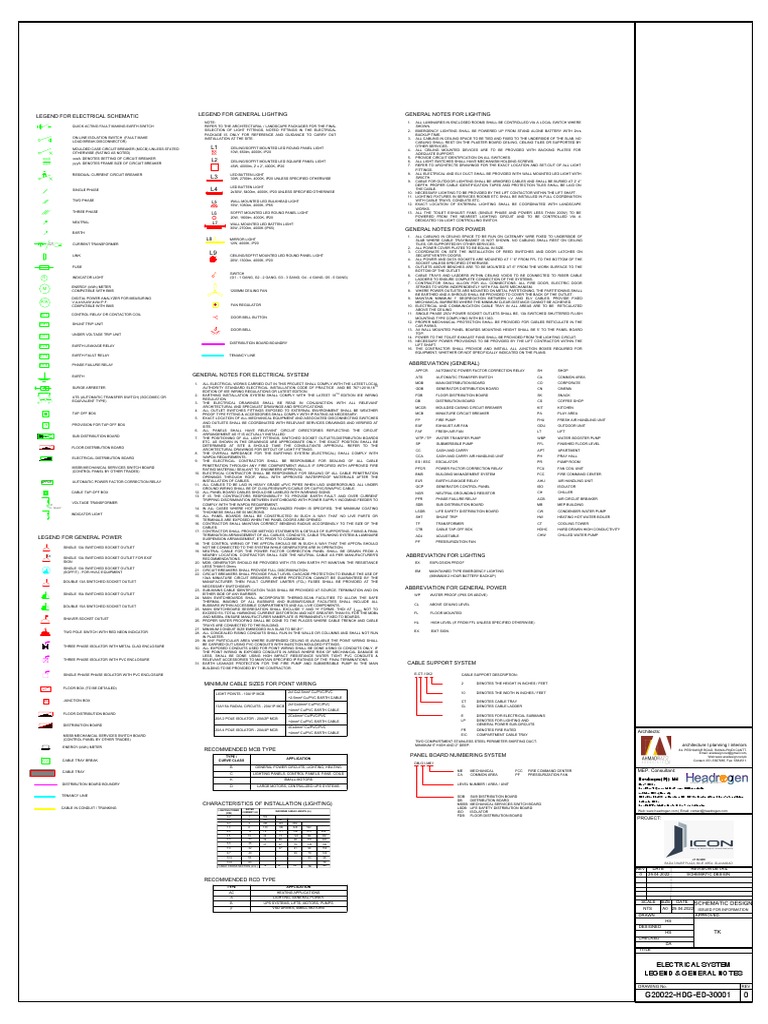 J7 Icon - Electrical Schematic Drawings R0 (25.04.2022)-L&G | PDF ...
