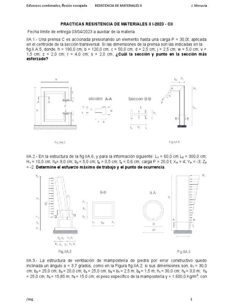 P. de R de MII TII 1-2023 | PDF