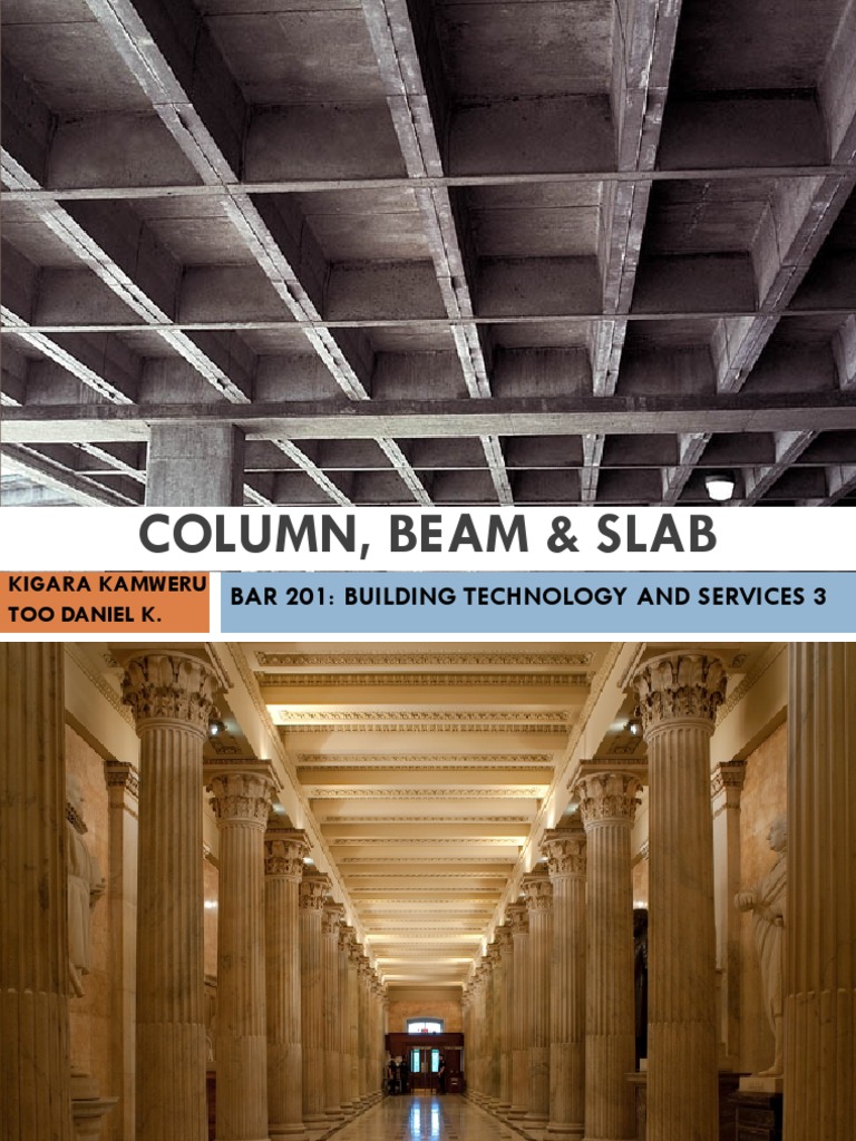 Columns Beams Slabs | PDF | Beam (Structure) | Column
