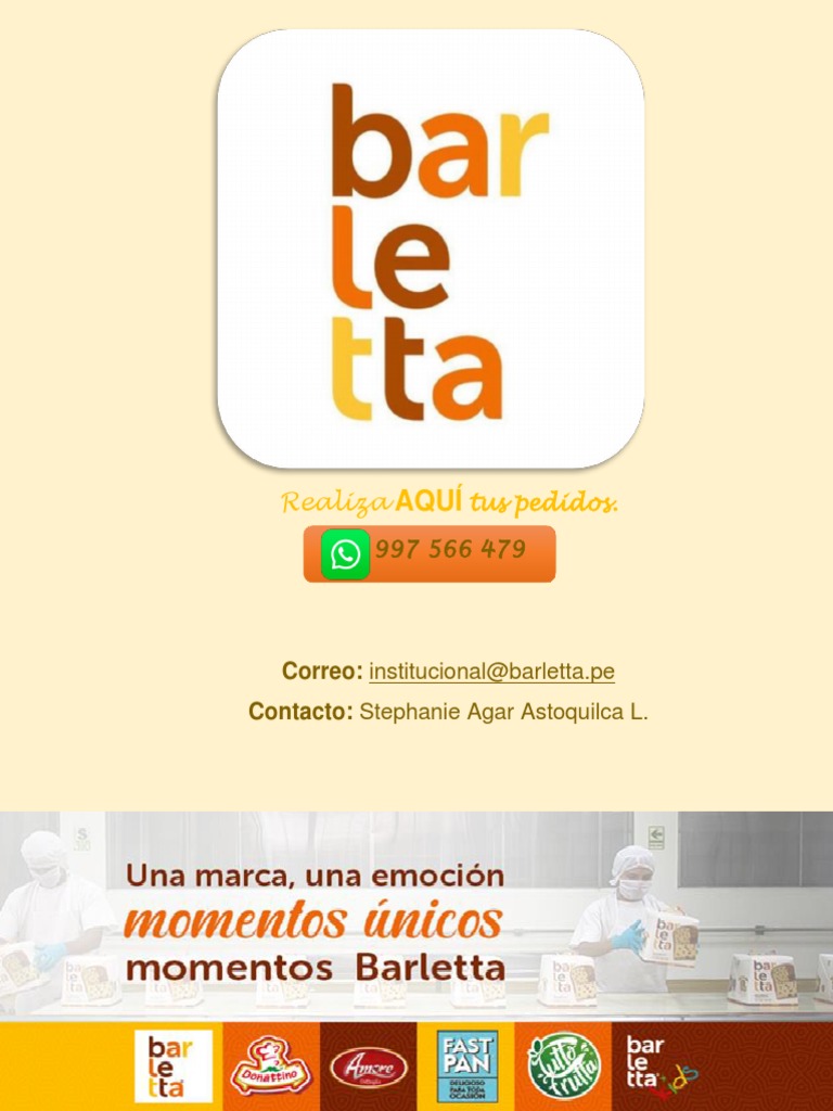 Catalogo 2023 - Barletta | PDF | Postres | Alimentos