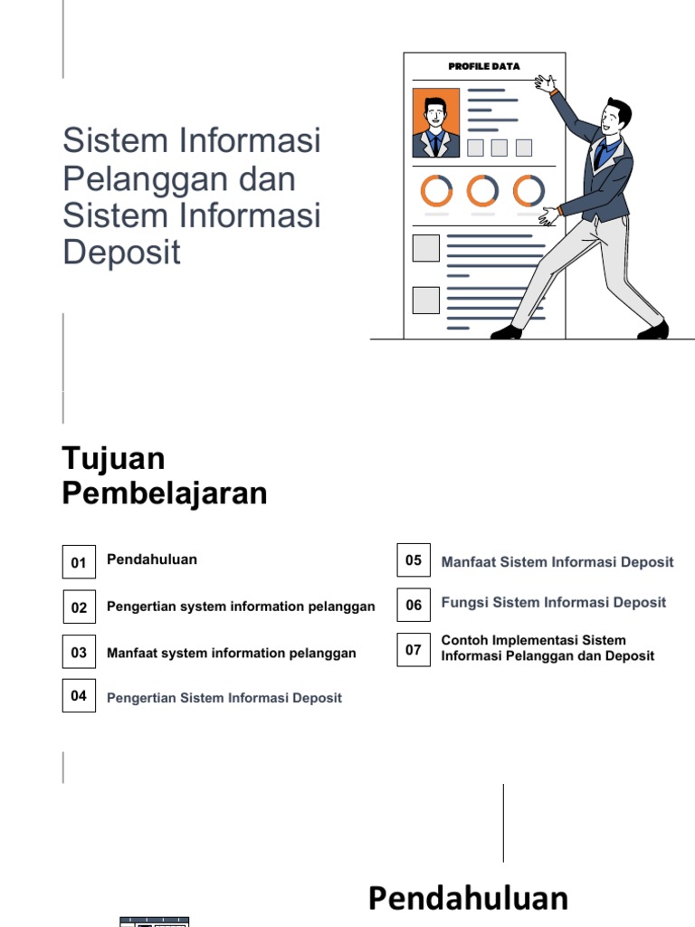 Sistem Informasi Pelanggan dan Deposit | PDF