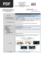 DLP - SHS Personality Development - Persons and Career | PDF | Learning | Creativity