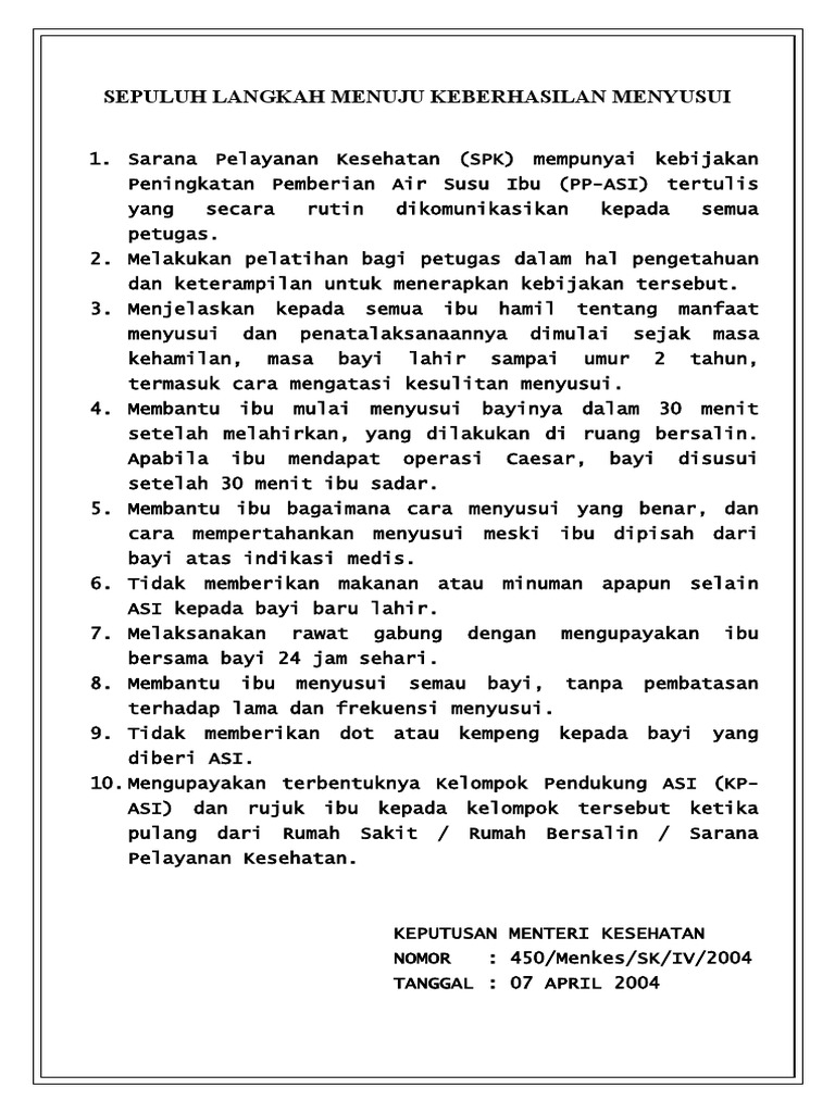 10 Langkah MKM | PDF | Kesehatan Holistik