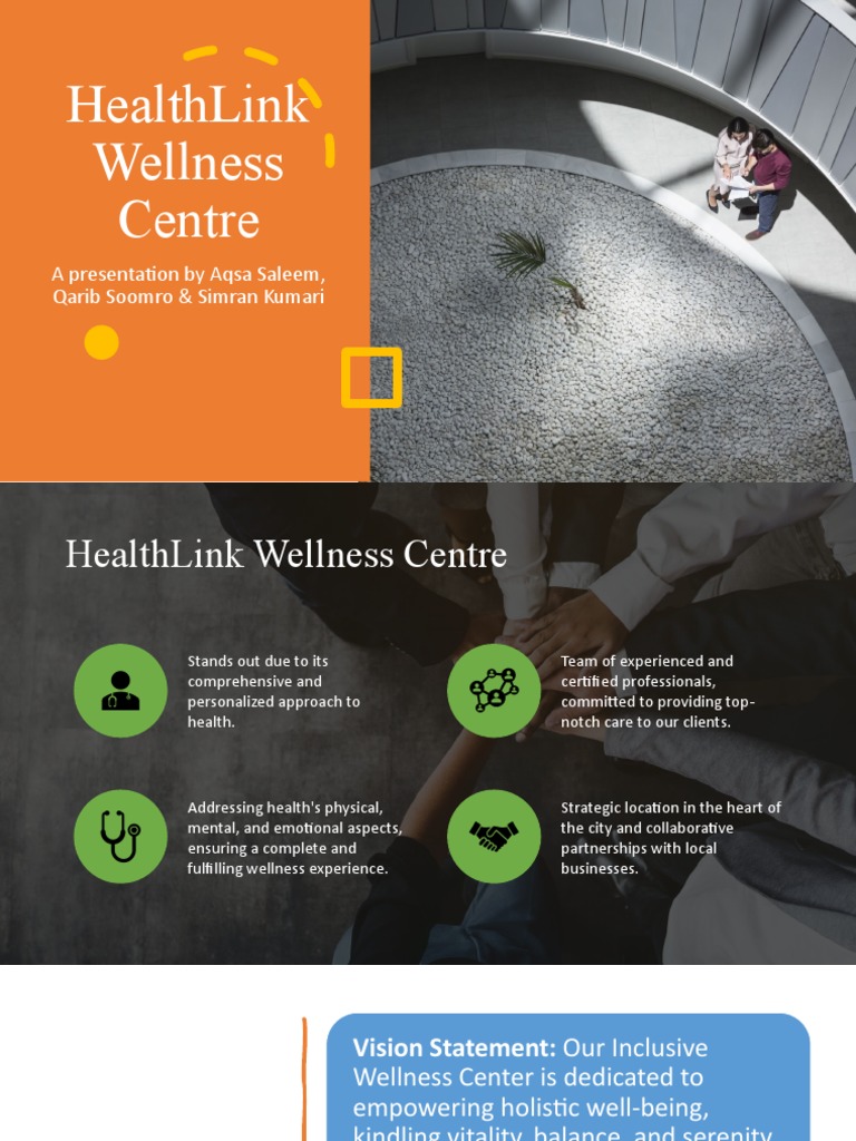 HealthLink Wellness Center | PDF | Marketing | Brand