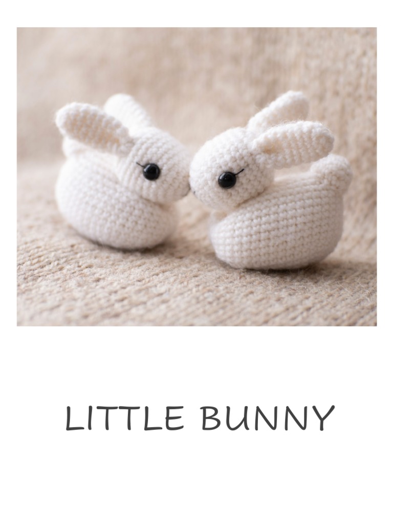 Bunny Patternnew | PDF | Crochet | Yarn