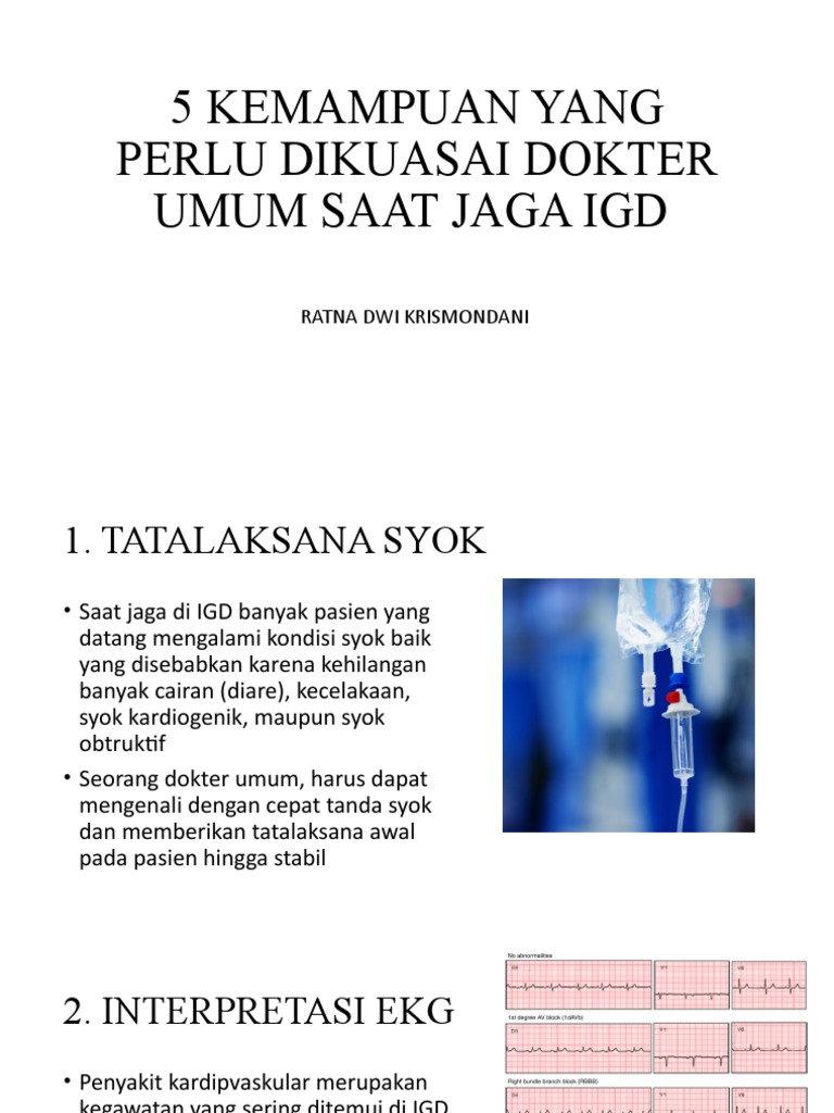 263 - Ratna - 5 KEMAMPUAN YANG PERLU DIKUASAI DOKTER UMUM SAAT JAGA IGD | PDF