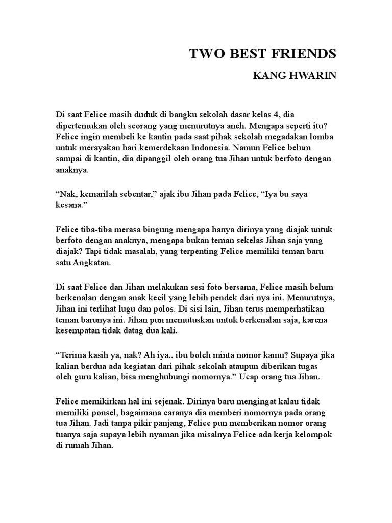 Two Best Friends | PDF