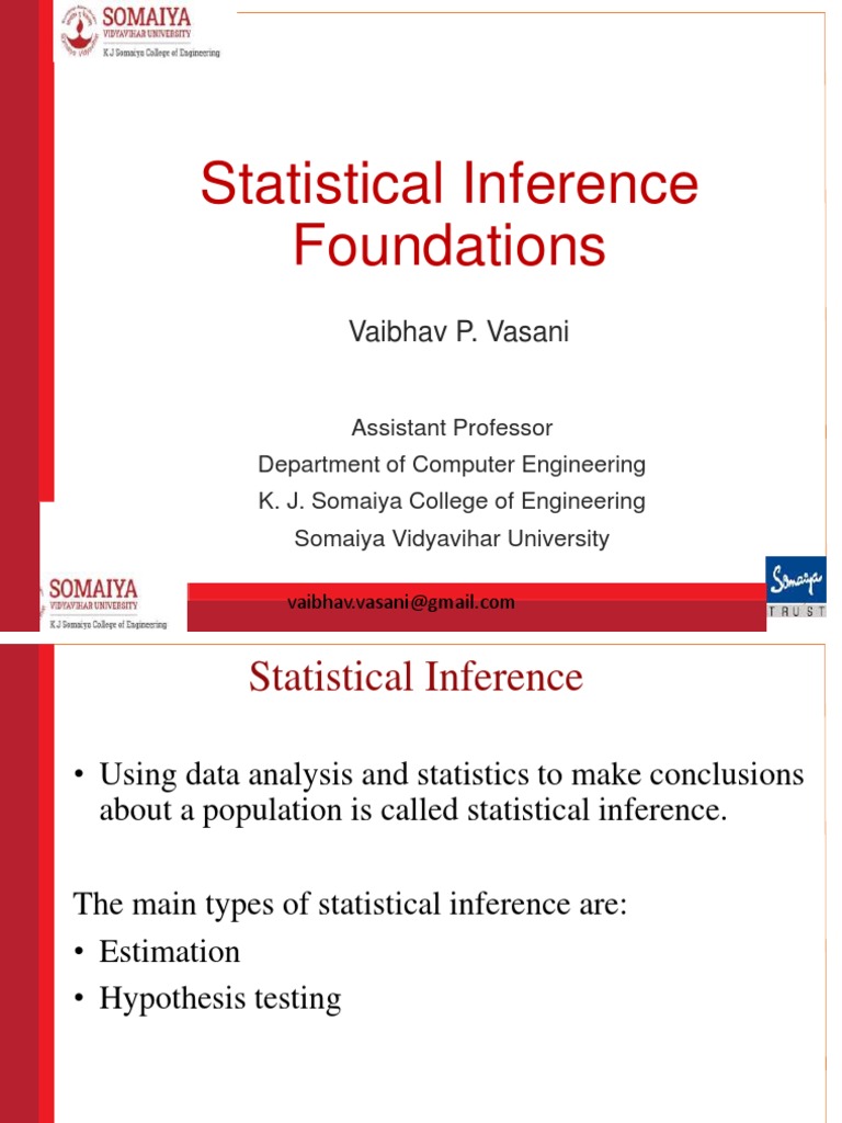 1.7 Statistical Inference Foundations | PDF | Type I And Type Ii Errors | Statistical Hypothesis ...