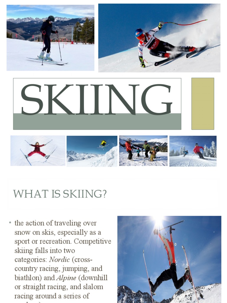 Skiing | PDF | Outdoor Recreation | Snow