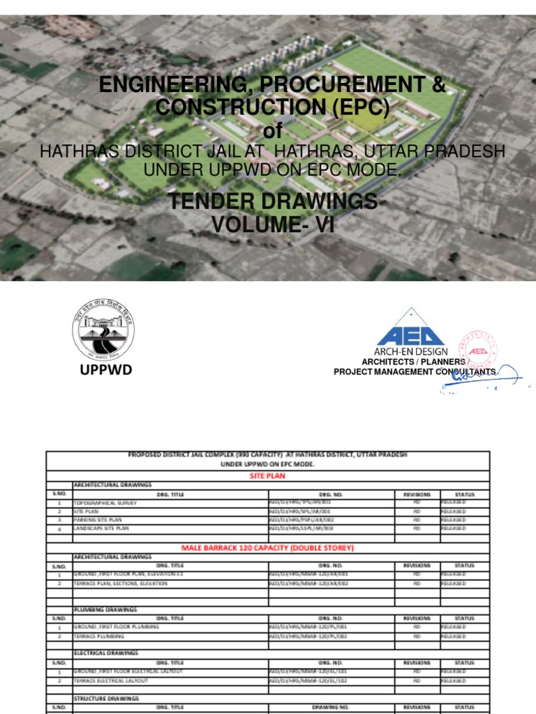 Vol 6 Tender Drawings | PDF | Foundation (Engineering) | Buildings And ...