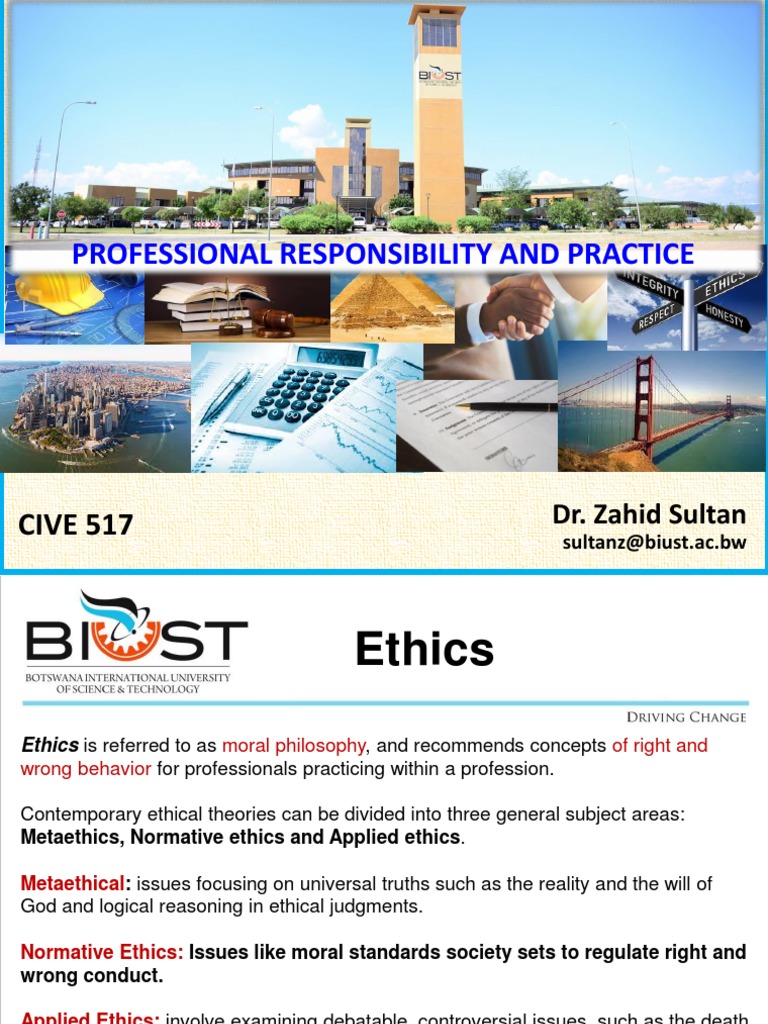 PP&E - Professional Responsibility | PDF | Career & Growth