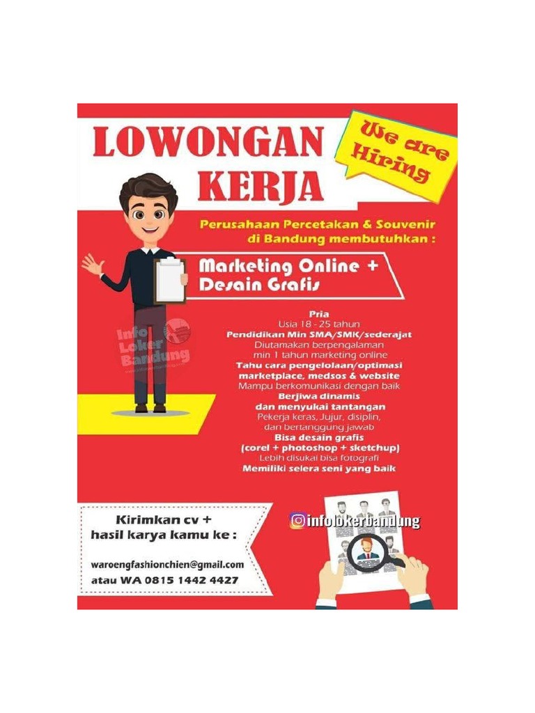 Poster Lowongan Kerja | PDF
