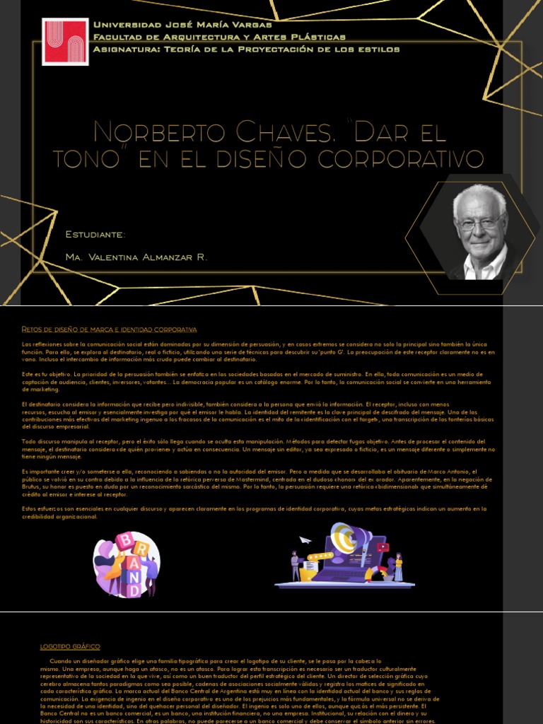 Norberto Chaves DAR EL TONO EN EL DISEÑO CORPORATIVO | PDF ...