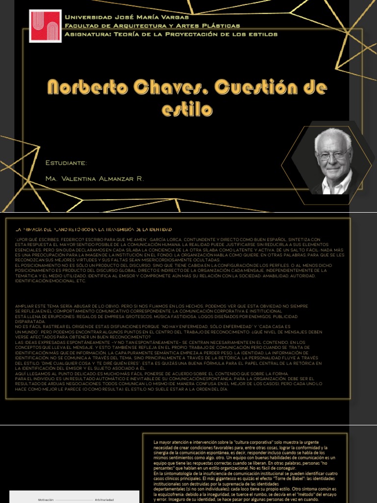 Norberto Chaves CUESTIÓN DE ESTILO | PDF