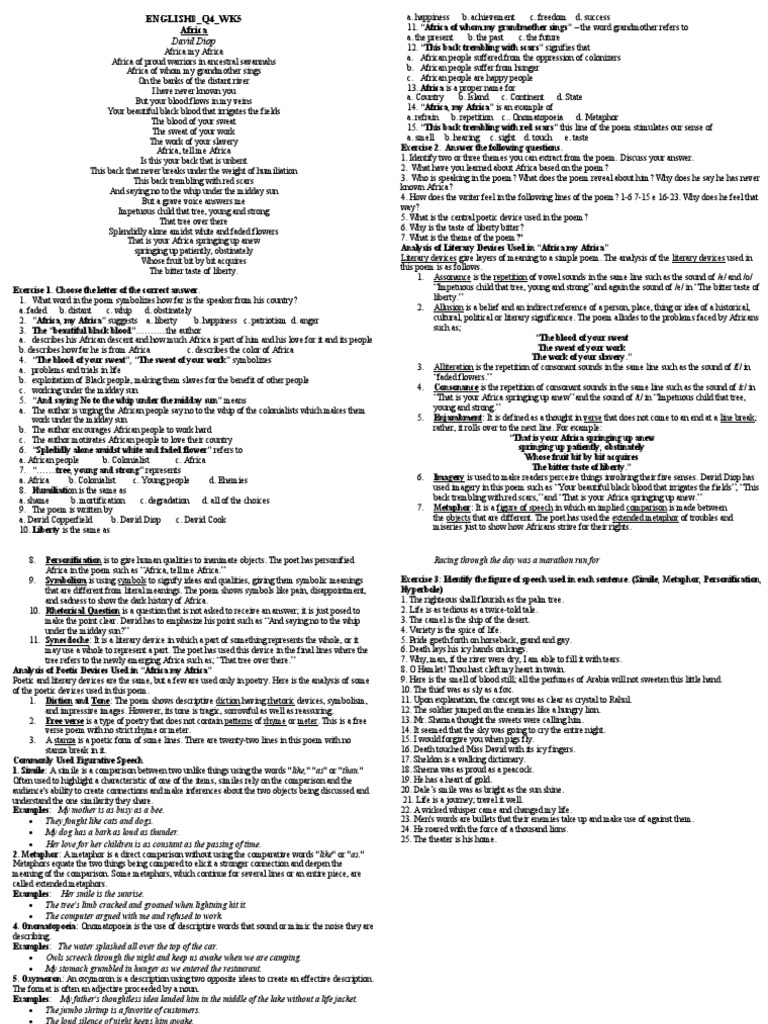 English8 Q4 WK5 | PDF