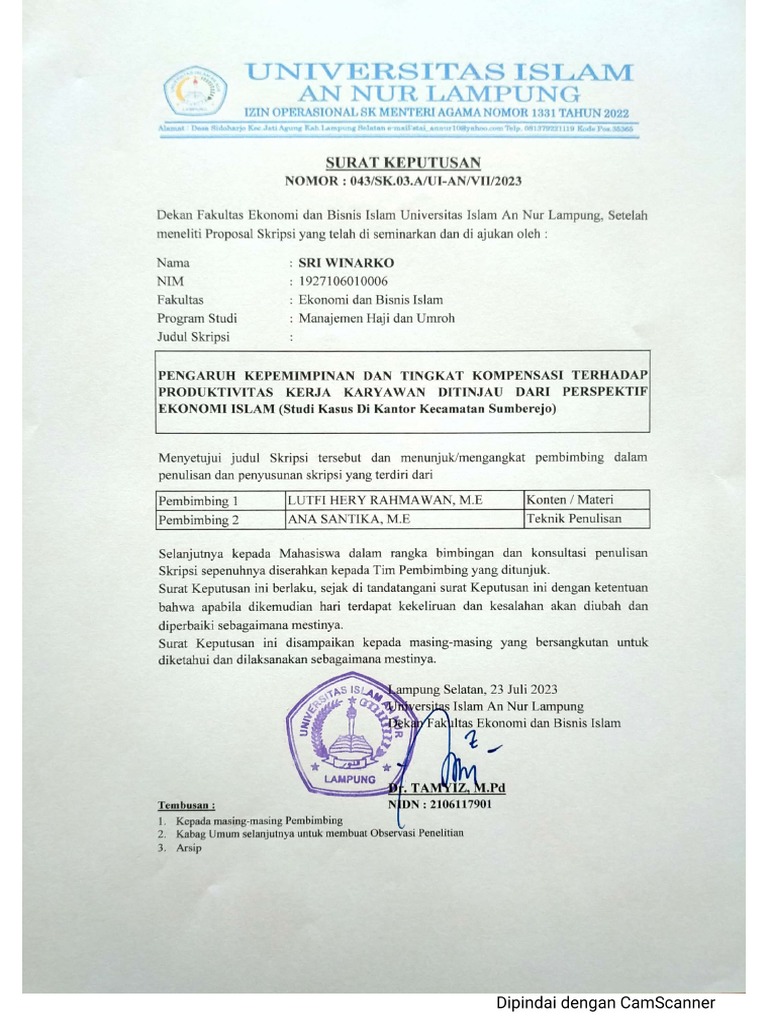 SK Sri Winarko | PDF