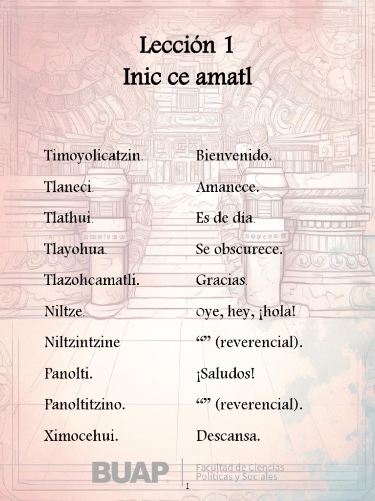 Textos en Náhuatl | PDF