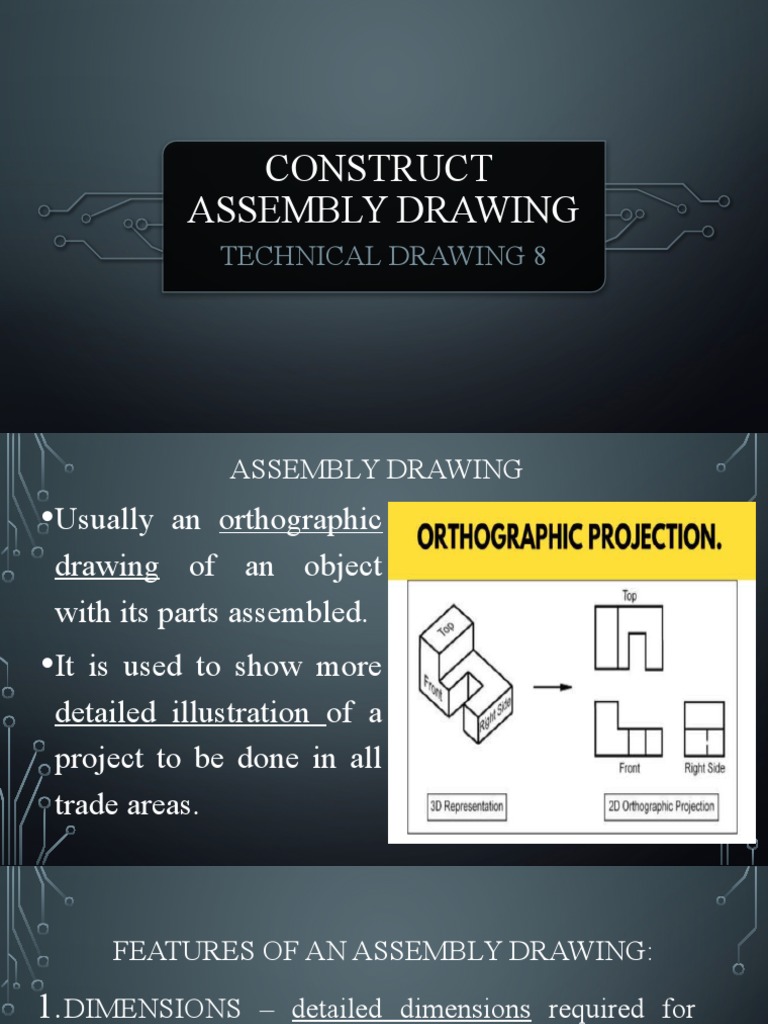 CONSTRUCT Assembly Drawing 8 | PDF | Technical Drawing