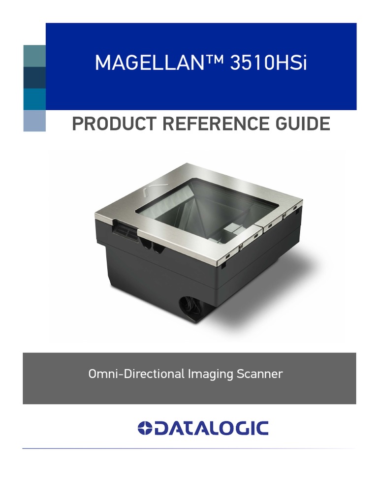 Magellan 3510HSi Product Reference Guide (ENG) | PDF | Universal Product Code | Encodings