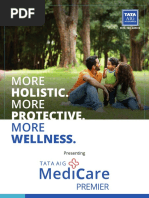 Tata Aig Medicare Premier Policy Wording | PDF | Hospital | Insurance