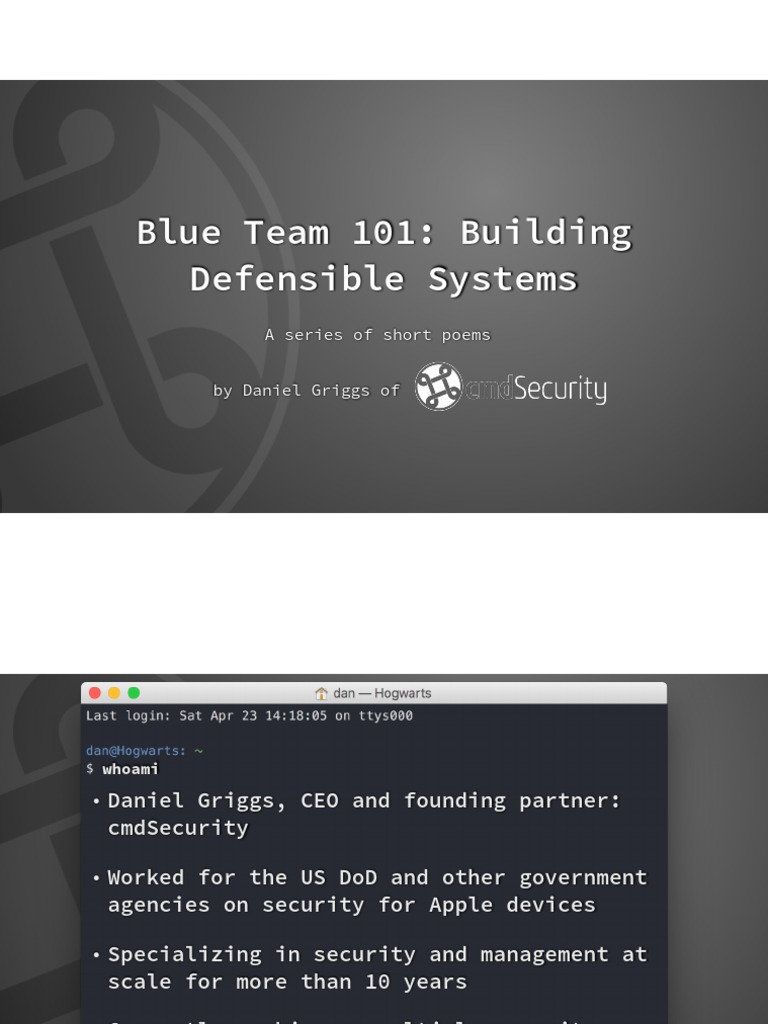 BlueTeam 101 | PDF