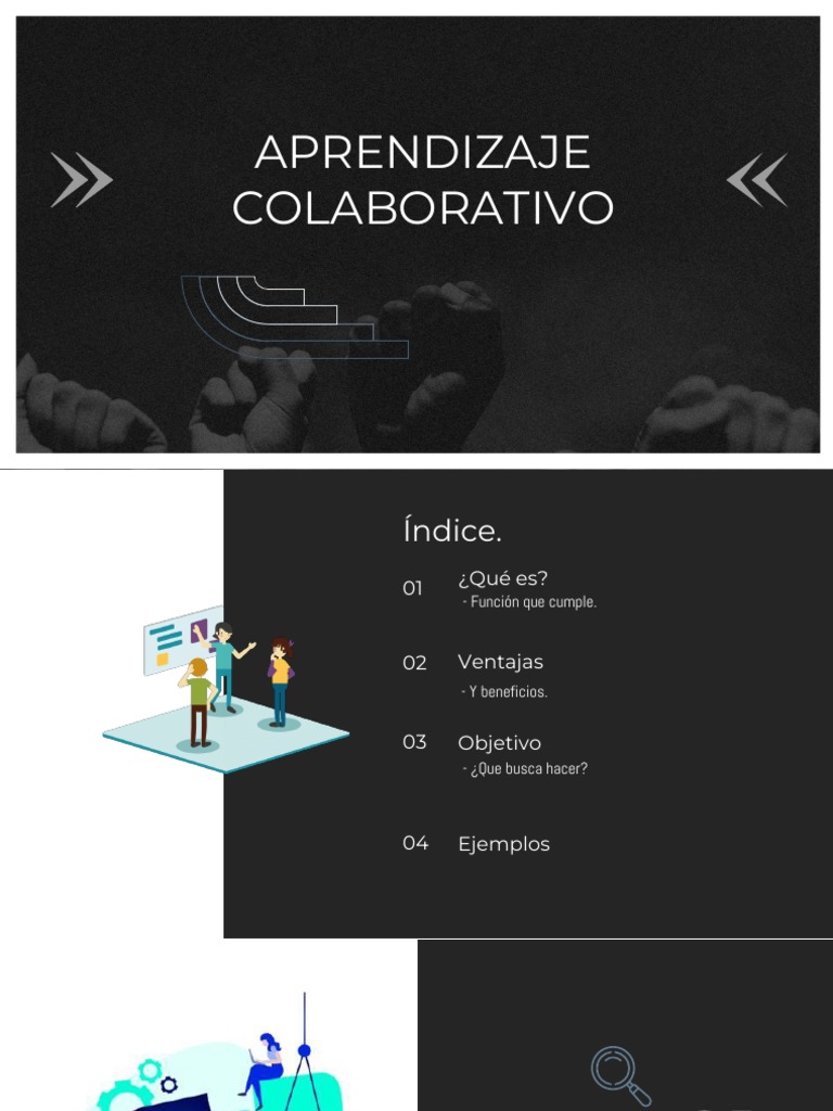 Aprendizaje Colaborativo | PDF | Aprendizaje | Evaluación
