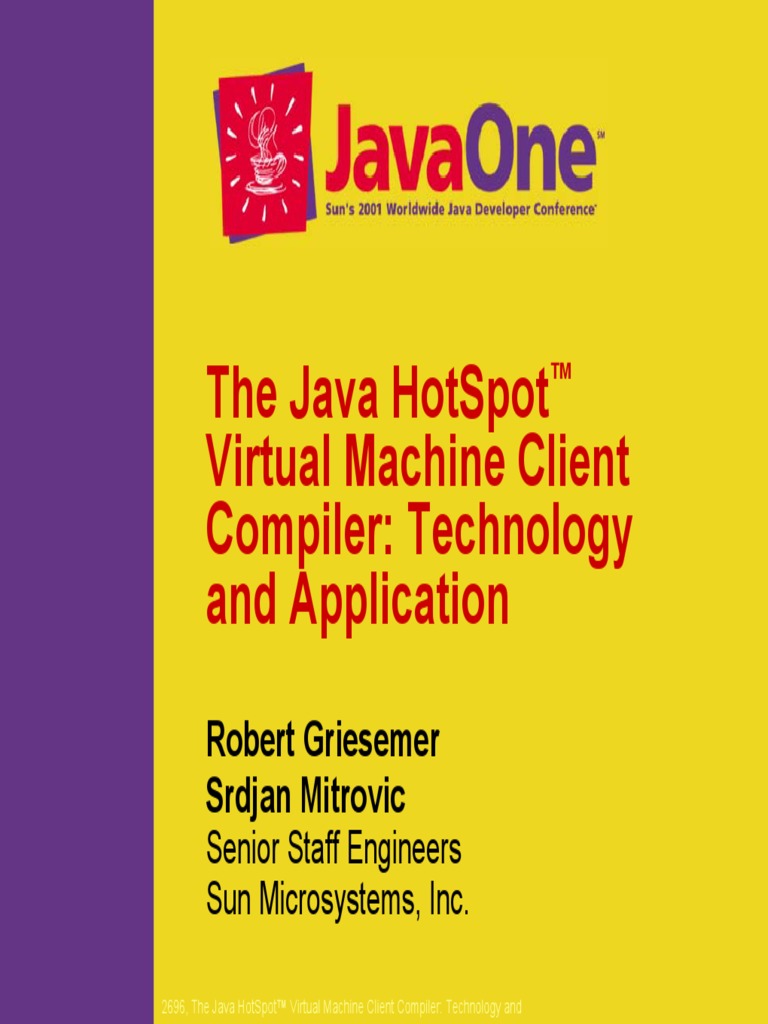 Javaone2001 2696 | PDF