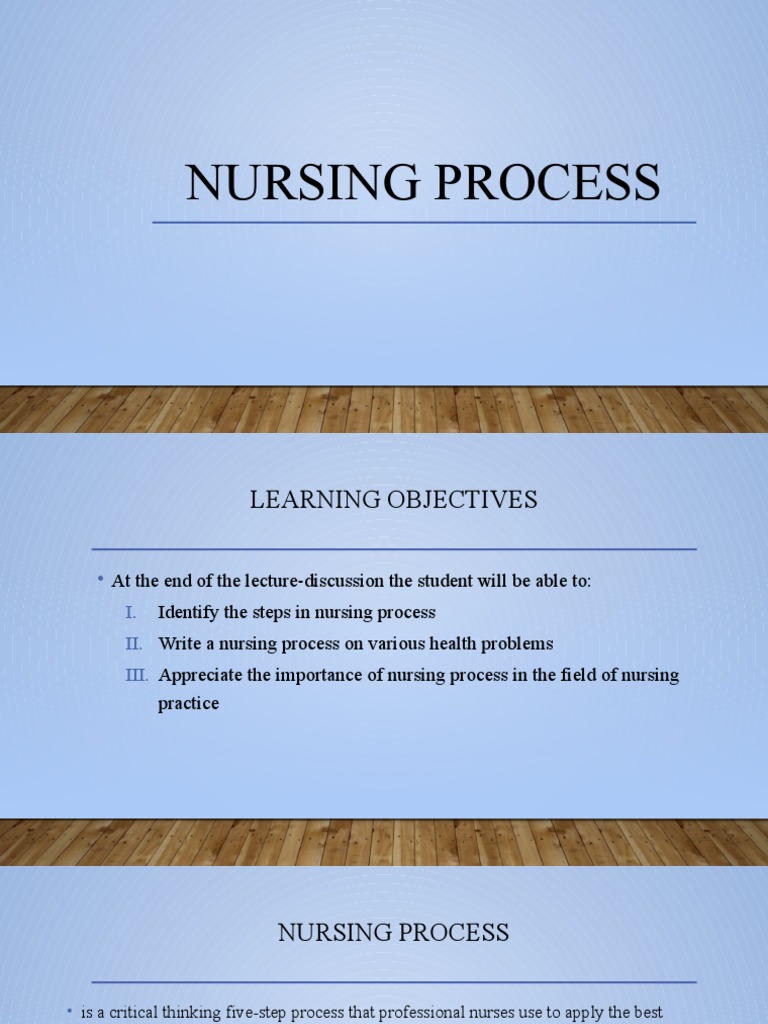 2 Nursing Process | PDF | Nursing | Medical Diagnosis