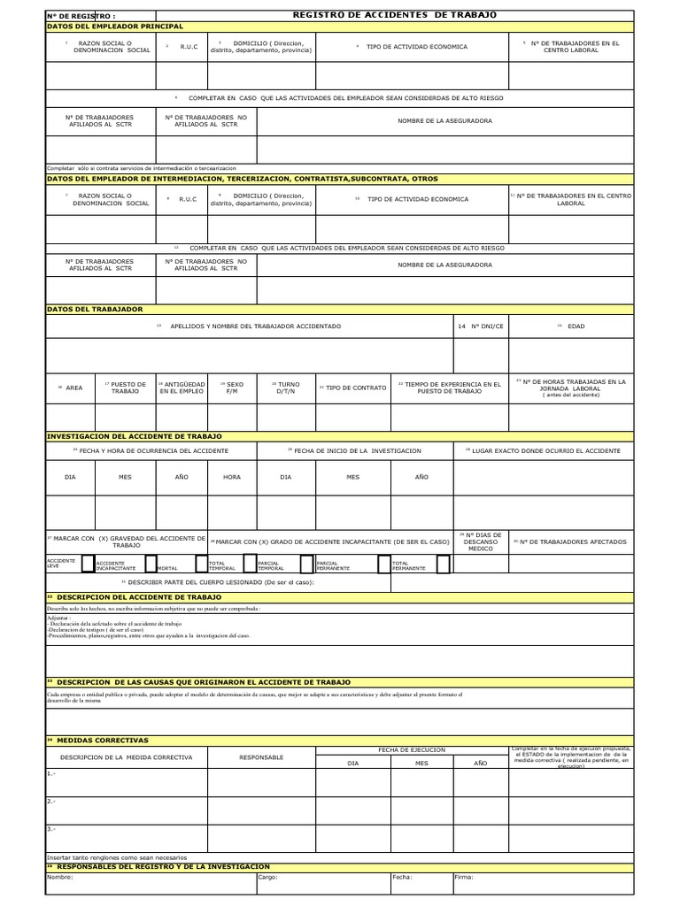 R06-Formato de Registro de Induccion | PDF | Outsourcing