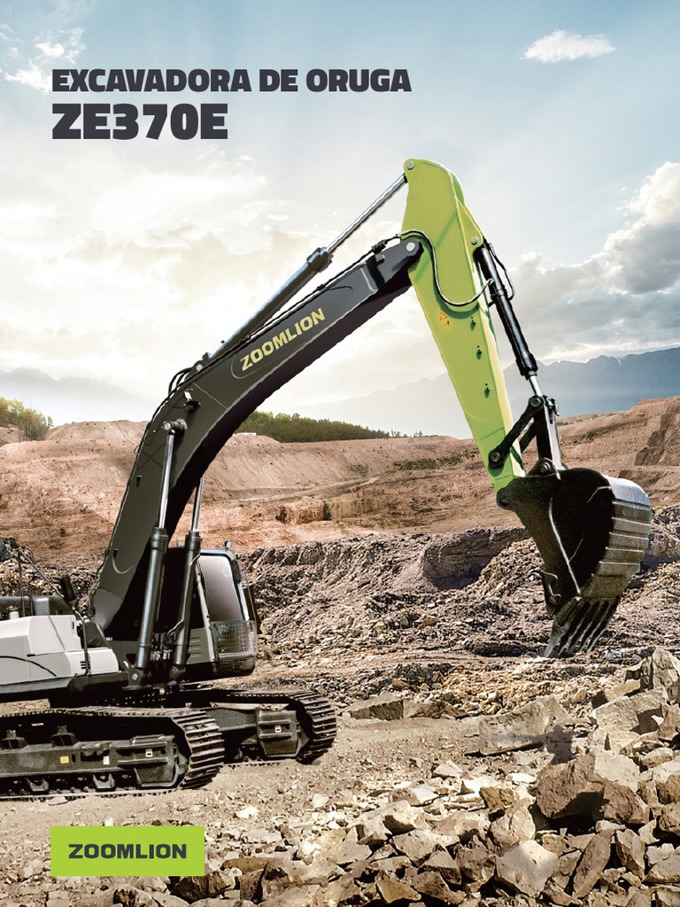 Zoomlion Ze 370 e Ze 370 e 10 Excavadora de Oruga Ec895d3a7c | PDF