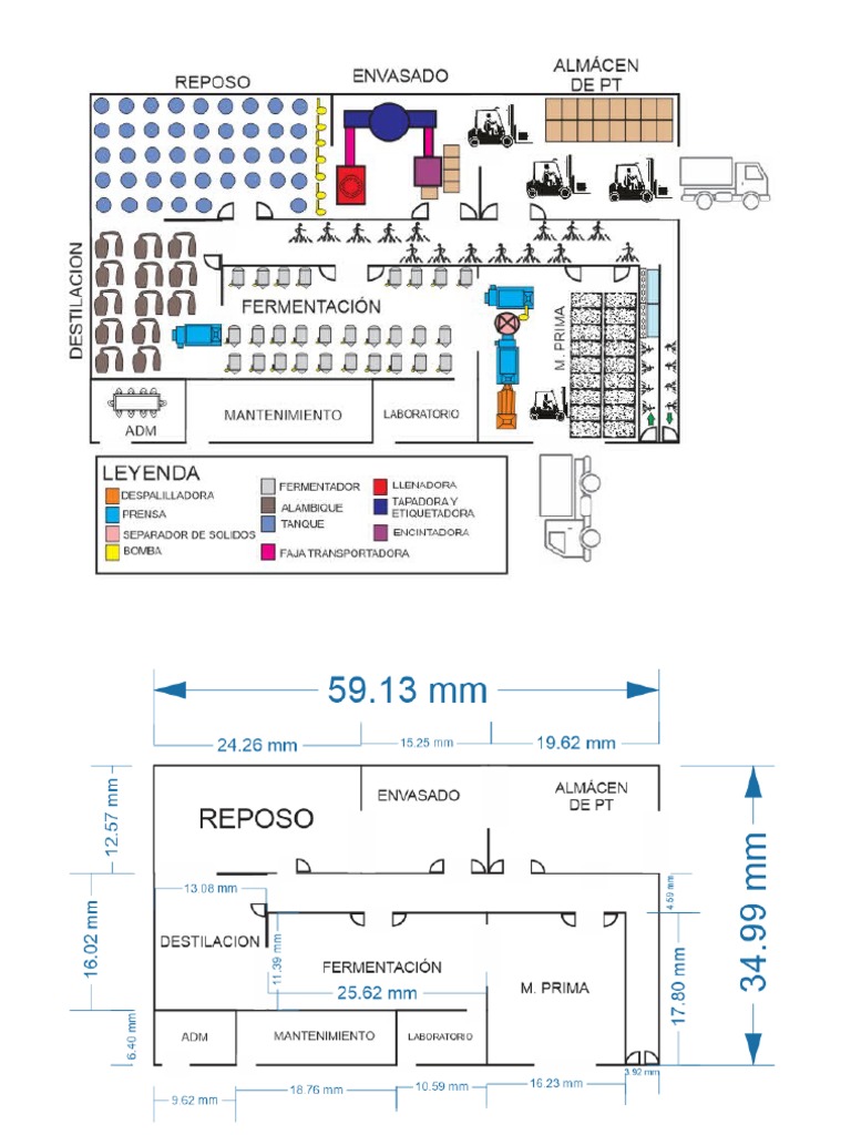 Plano Planya y Layout Pisco | PDF
