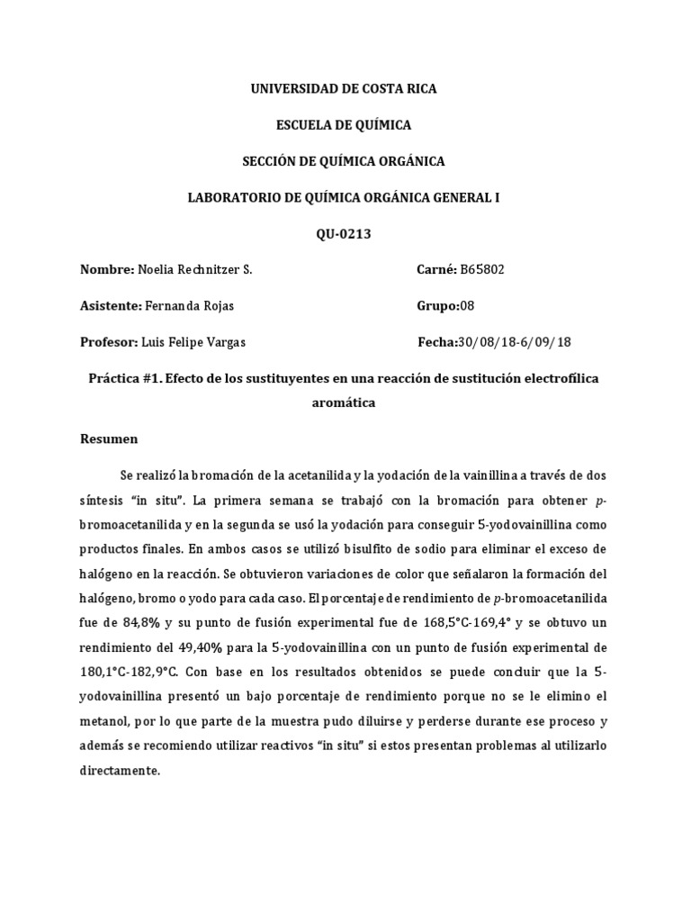 Inf2 Sea | PDF | Benceno | Cristalización