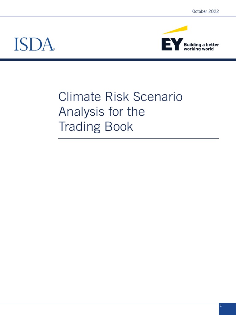 Climate Risk Scenario Analysis For The Trading Book | PDF | Risk ...