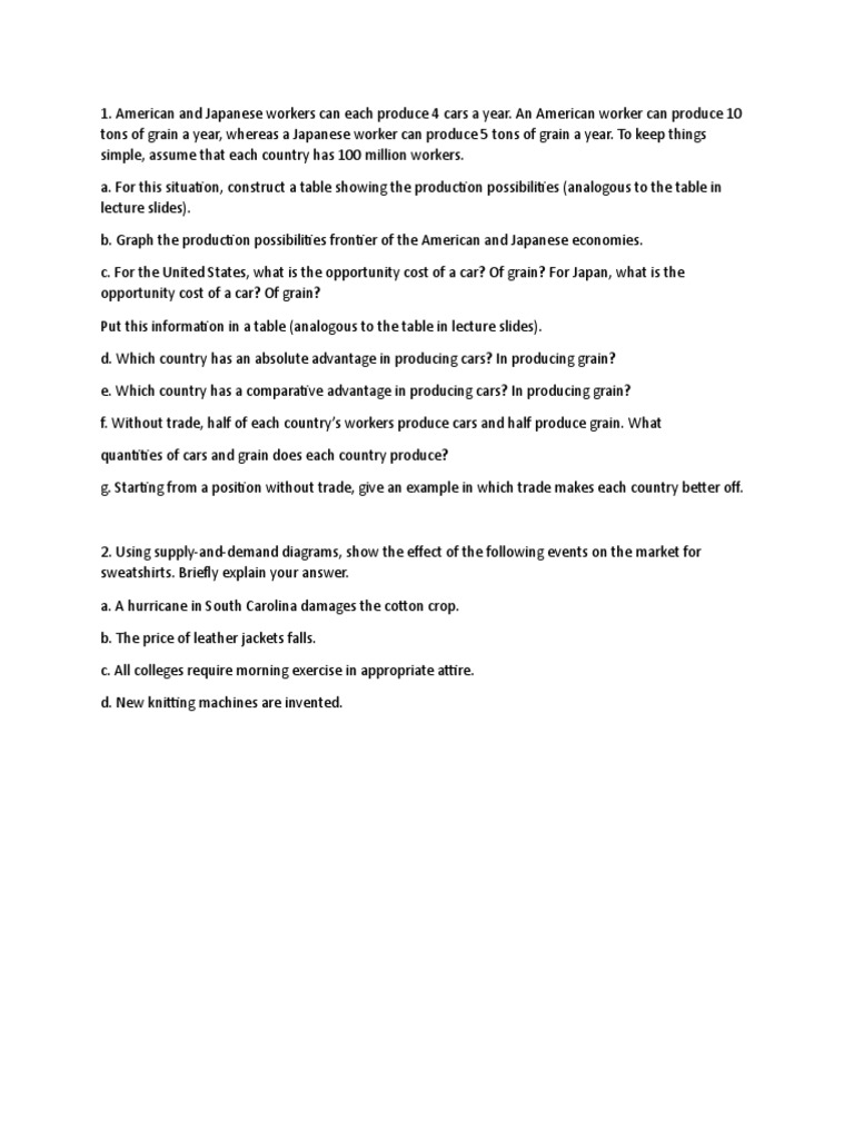 Practice Questions | PDF