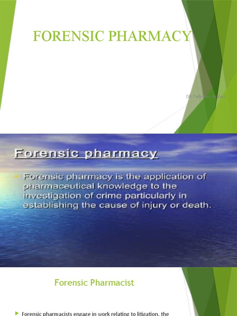 Forensic Drug Measurement | PDF