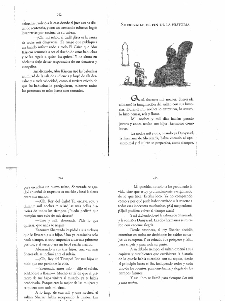 Sherezada El Fin de La Hostoria | PDF