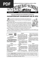 Sambuhay Missalette | PDF