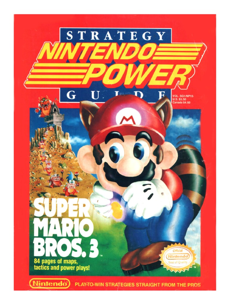 Nintendo Power Strategy Guide - Super Mario Bros 3 | PDF